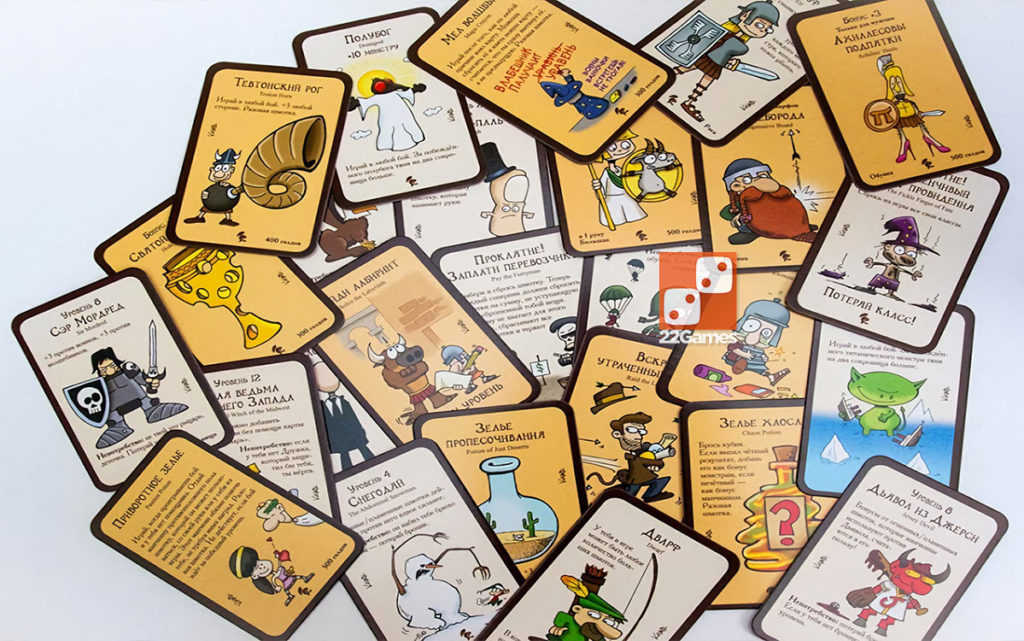 Манчкин Легендарный – Настольные игры – магазин 22Games.net