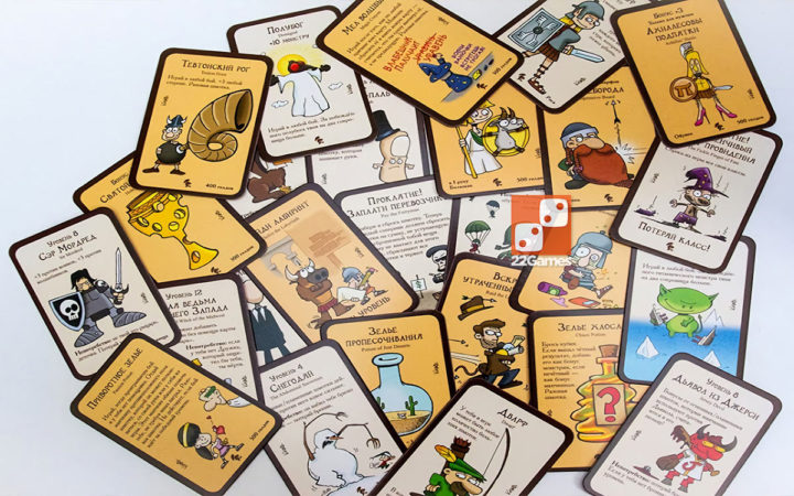 Манчкин Легендарный – Настольные игры – магазин 22Games.net